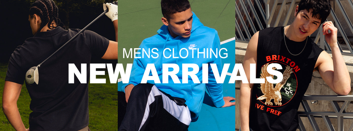 Mens New Clothing - T-Shirts, Hoodies, Pants, Sweaters, Tanks, Shorts ...