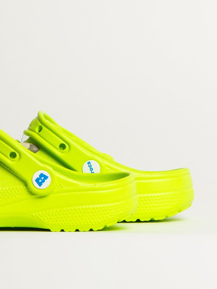 WOMENS CROCS MONSTERS INC MIKE CLASSIC CLOG - LIME GREEN