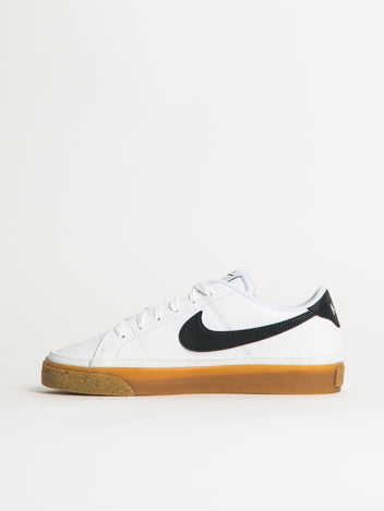 WOMENS NIKE COURT LEGACY NEXT NATURE SNEAKER - WHITE/GUM/ANTHRACITE
